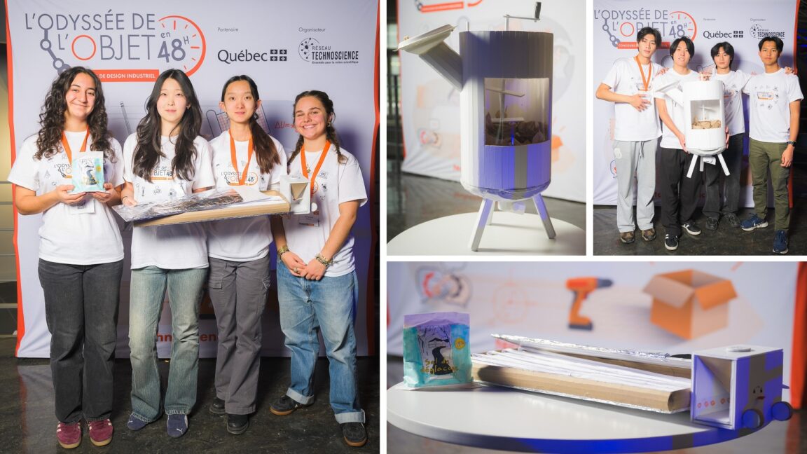 Marianopolis College | Science Students Win Big at Industrial Design ...